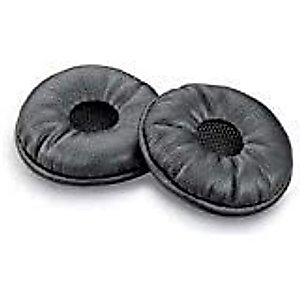Leatherette Ear Cushion Compatible with PLT Savi W740,W745,W440,WH500,CS540-1 Pair