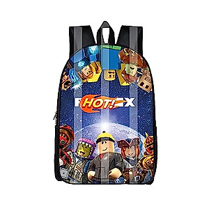 HVI Unisex Game Backpack 3d Printed Cartoon Casual Daypacks Travel Bags Sport Knapsack 1-One Size