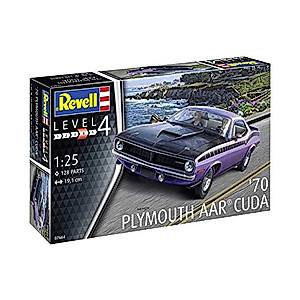 Revell 07664 :25 1970 AAR 'Cuda' Plastic Model Kit 1/25