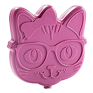 Kitty Reusable Hard Ice Pack Set of 3 - Fits Easily Inside Kids Lunch Box, Bento or Insulated Bag - Long Lasting, Slim, Lightweight Design - Cool Freezer Packs Keep Food Cold For Hours- Back To School