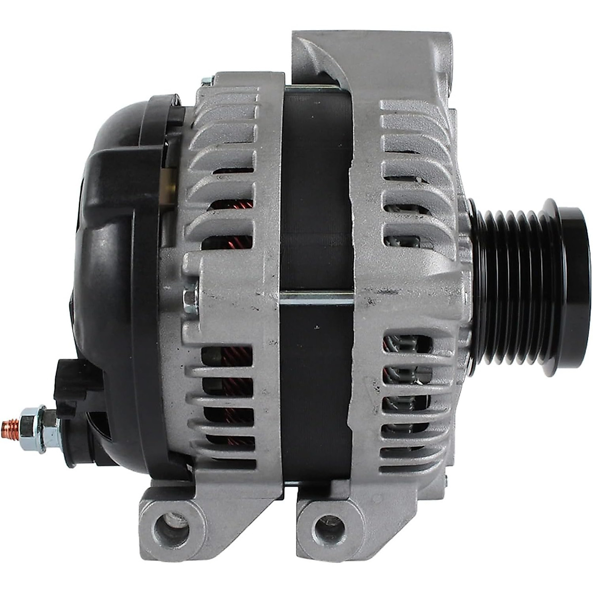DISCOUNT STARTER & ALTERNATOR 11570N Alternator Compatible With/Replacement For Dodge Journey 3.6L 220cid 2011 2012 2013 2014 2015 2016 2017 2018 2019 04801624AD, 4801624AD, 68272108AA, 68272108AB