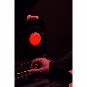 Cyalume ChemLight Military Grade LightShape Circle Marker, Red, 4 Hour Duration (Pack of 10) (9-42720PF)