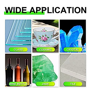 LAIWOO Glass Cutting Disc, 4 Inch Indestructible Disc for Grinder, Glass Saw Ultra-Thin Saw Blade for Grinding of Glass, Jade, Wine Bottles, Tile