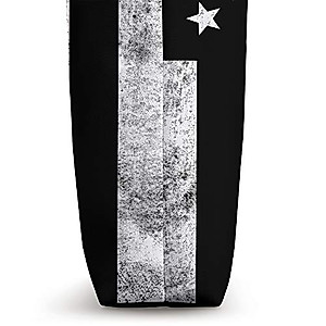 Patriotic Thin Yellow Line USA American Flag Dispatcher Tote Bag