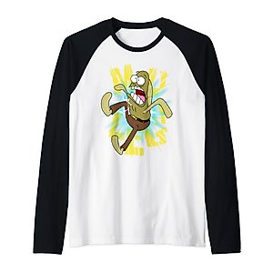 Mademark x SpongeBob SquarePants - Fred The Fish My Leg! Meme Spongebob My Leg Raglan Baseball Tee