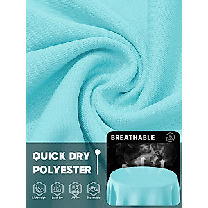 TACVASEN Workout Shirts for Women UPF 50+ Running Shirts Womens Dry Fit Fishing Hiking Shirts Long Sleeve Rash Guard T-Shirt Lake Blue