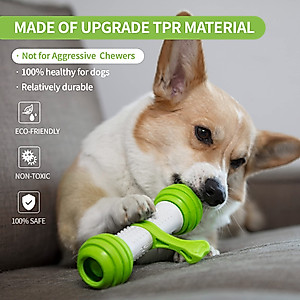 PETGEEK Training Dog Treat Dispenser & Automatic Interactive Dog Toy, Dog Toys Self Play for Entertainment Memory Training Toy, Interactive Dog Toys for Small Medium Large Dogs