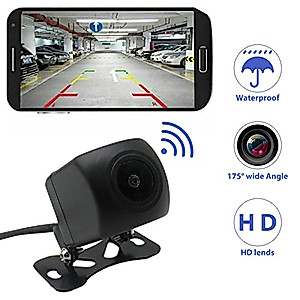 WiFi Wireless Car Rear View Cam Backup Reverse Parking Camera For Android iOS US Shipping