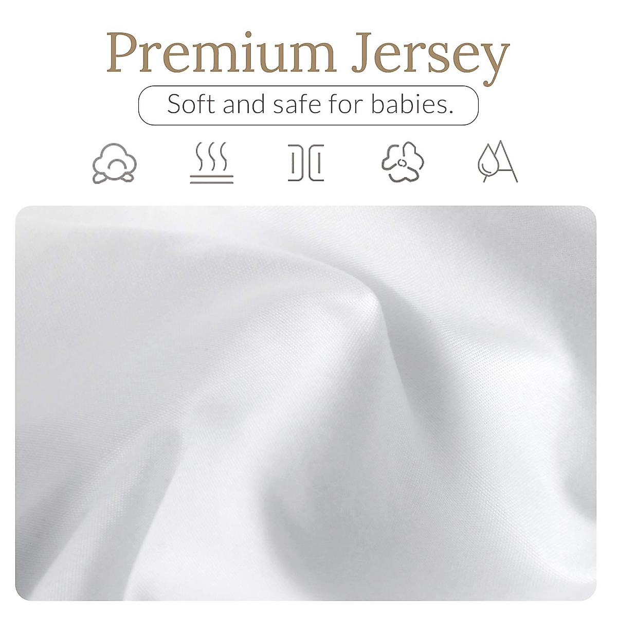 ARIGHTEX 2 Pack Fitted Crib Sheets, Soft Jersey Knit, Breathable and Hypoallergenic Baby Sheet, Duck and Dinosaur, Portable Mattress Topper for Boys Girls, 28"x 52", Nursery Sheet Fits Standard Size