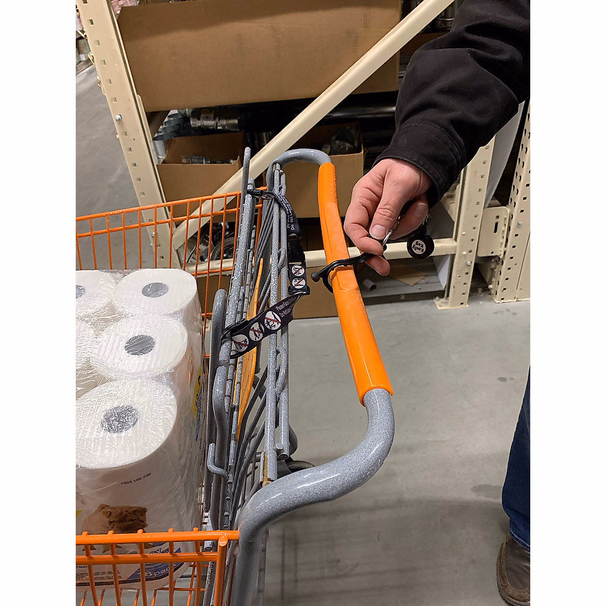 Kooty Key Germ Utility Tool - Avoid Touching Bacteria Ridden Surfaces - Carabiner Included (Colors May Vary) (2 Pack, Black)