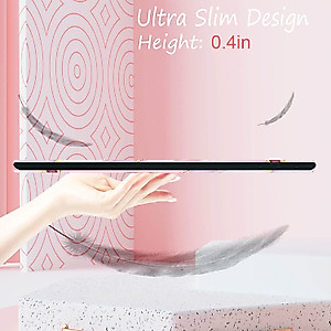 Feams Case for iPad 9th/8th/7th Generation Case, PU Leather iPad 10.2 Case 2021 2020 2019 Flip Stand Cover with Auto Wake/Sleep for iPad 9th/8th/7th Gen 10.2 Inch 2021 2020 2019 Tablet, Pink Marble