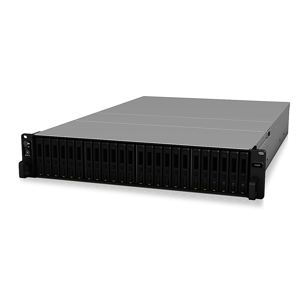 Synology 24 Bay NAS FlashStation FS3400 (Diskless), 24-Bay; 16GB DDR4