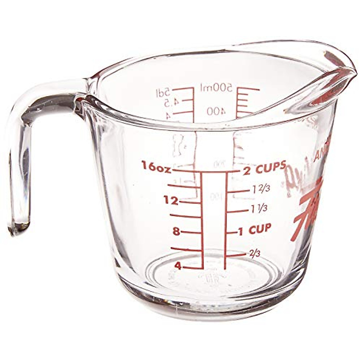 Anchor Hocking Fire-king 16 Oz Glass Measuring Cup