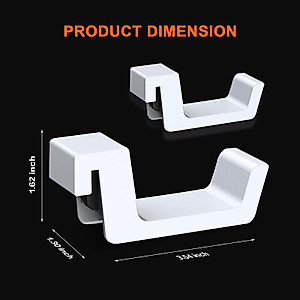 BEJOY Multifunctional Vertical Stand with Headphone Stand, 3-Level Rotate Fans Speed, Dual Type-C PS5 Charging Station with Gaming Headset Holder, 11 Games Boxes Storage, White…