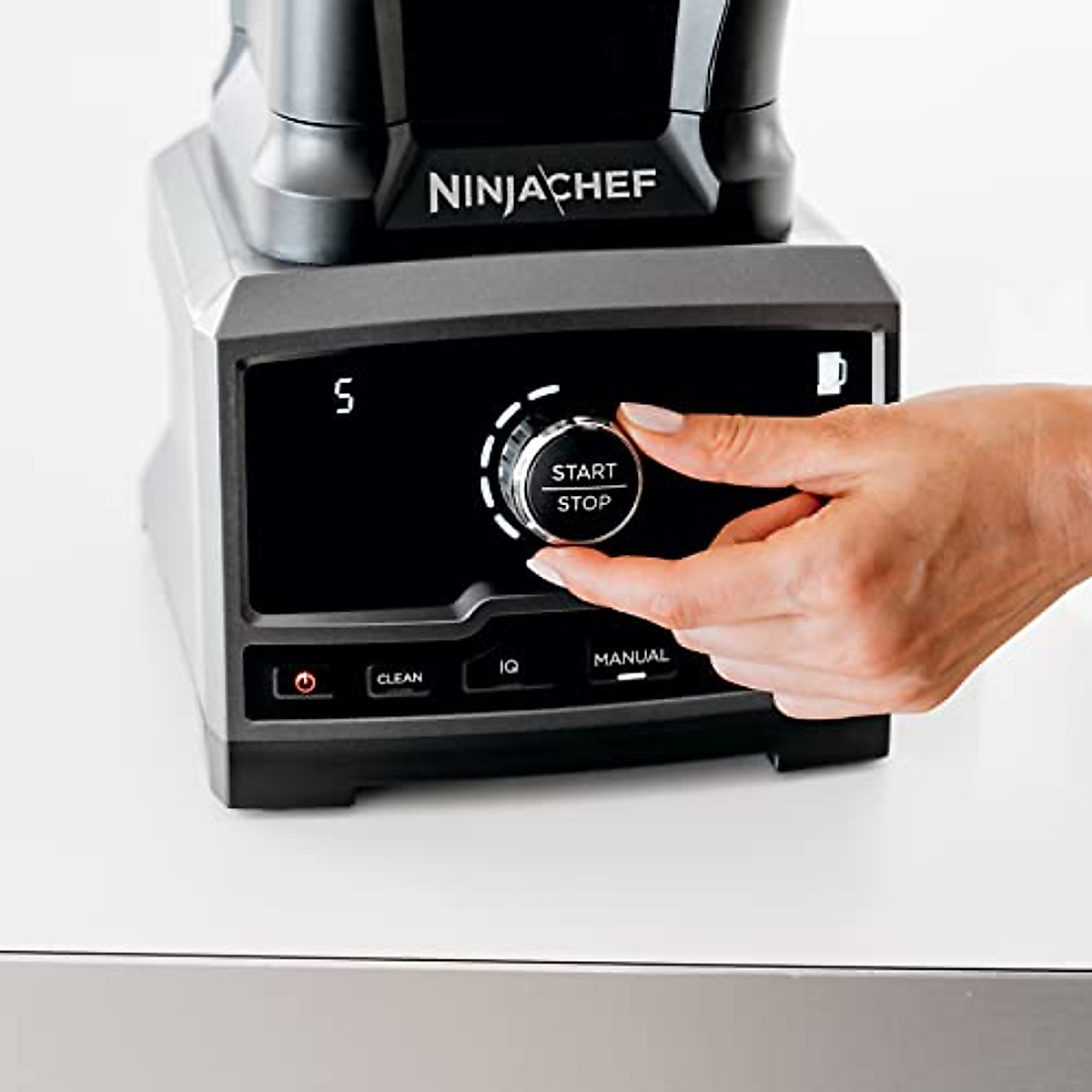 Ninja CT800 Professional Chef Blender with 10 Blend Modes and Manual Variable Speed Control, Black