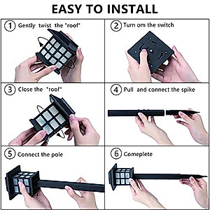 SOLPEX Solar Outdoor Lights,12 Pack Solar Path Lights, Solar Walkway Lights Outdoor, Solar Garden Lights, Solar Pathway Lights Outdoor Waterproof for Garden, Yard, Landscape and Driveway(Warm White