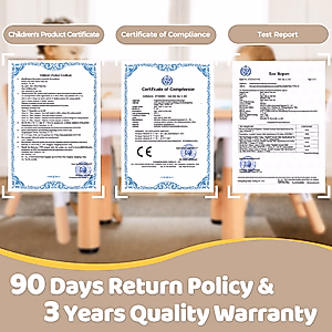 FUNLIO Adjustable Kids Chair (2pcs), 3 Level Height Adjustable Toddler Chair for Ages 3-8, Sturdy Child Chair with Maximum Bearing 220lbs, for Classrooms/Daycares/Homes, CPC & CE Approved - Grey