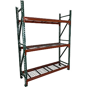 AK Industrial Teardrop Pallet Rack Beam - 144in.L, Model Number AK-RBI-144-6
