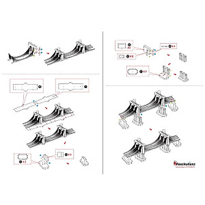 Fascinations Metal Earth Brooklyn Bridge 3D Metal Model Kit