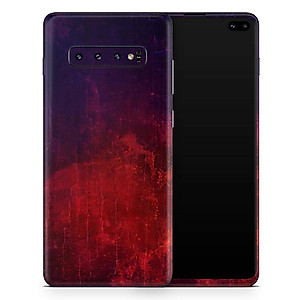 DesignSkinz Abstract Fire & Ice V16 Protective Vinyl Decal Wrap Skin Cover Compatible with The Samsung Galaxy S20 (Screen Trim & Back Glass Skin)