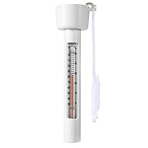 Kingsource Floating Swimming Pool Thermometer,Water Thermometer for Pool,Easy Read Swimming Pool Thermometer Outdoor & Indoor Swimming Pools Spas Hot Tubs