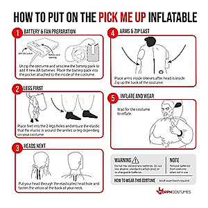 Morph Inflatable Costumes for Kids, Blow Up Costumes for Kids, Inflatable Jetpack Costume for Kids, Jet Pack Inflatable Kids