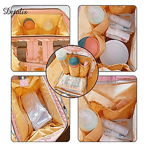 bliblisa Personalized Chickens Diaper Bag with Name Nappy Bags Travel Casual Mummy Backpack for Mom Girl Boy