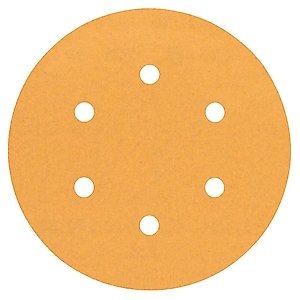 Bosch 2608605085 Sanding Paper, 5.9 inches (150 mm) φ #40 (5 Sheets)