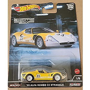 Hot Wheels 2022 - '69 ALFA Romeo 33 STRADALE - Exotic Envy - Car Culture - 1/5 - Premium