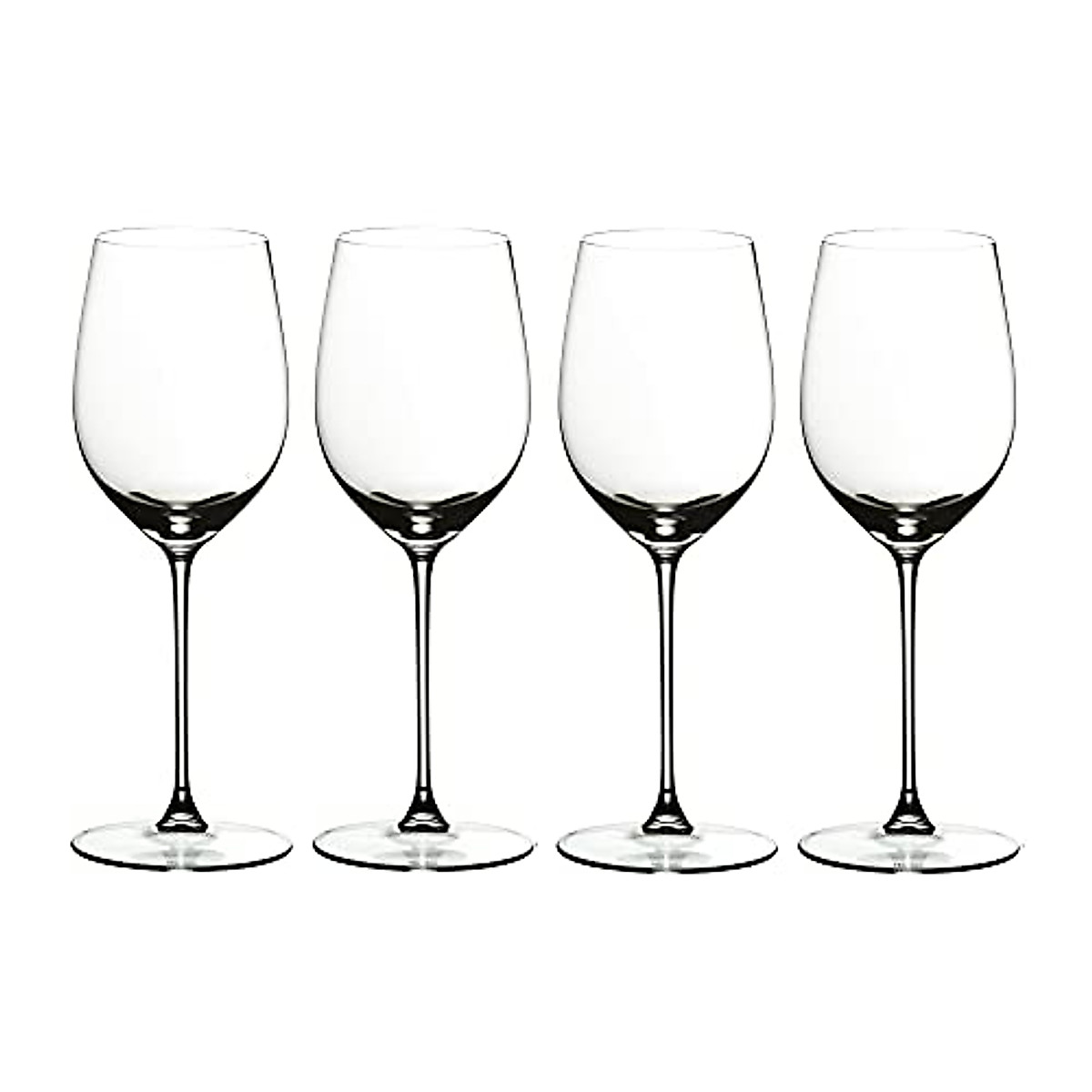 Riedel Veritas Leaded Crystal Viognier/Chardonnay Wine Glass Bundle (4-Pack)