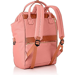 anello(アネロ) Anero ATB2521Z Backpack with Clasp, L, A4 Base, Water Repellent, Multiple Storage, PC Storage, Pink