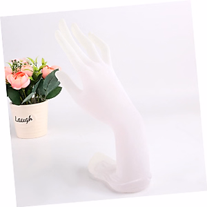 Cabilock Resin Hand Model Mannequin for Jewelry Display Matte Finish Stand for Rings Bracelets