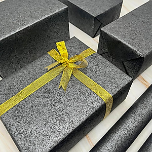 Dtiafu Black Matte Wrapping Paper for Girls Boys Women Men - Solid Color Matte Gift Wrap Paper Large Sheets Great for Christmas Holiday Birthday Wedding - 22 x 32 Inches Per Sheet (6 Sheets)