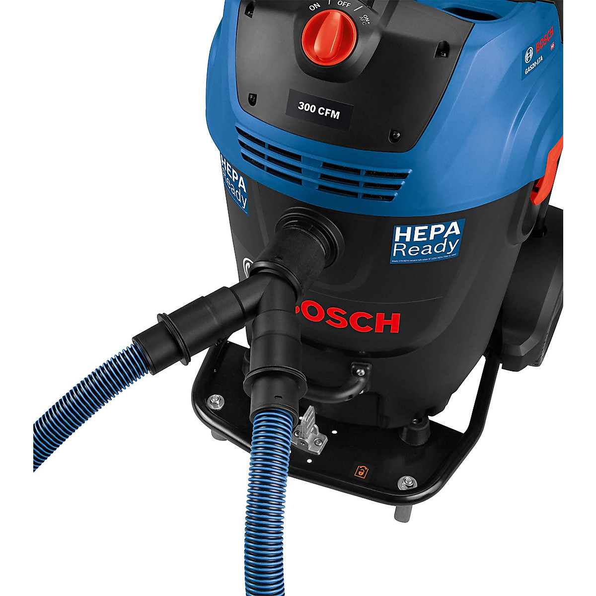 Bosch GAS20-17AH 17-Gallon 300-CFM Dust Extractor with Auto Filter Clean and HEPA Filter