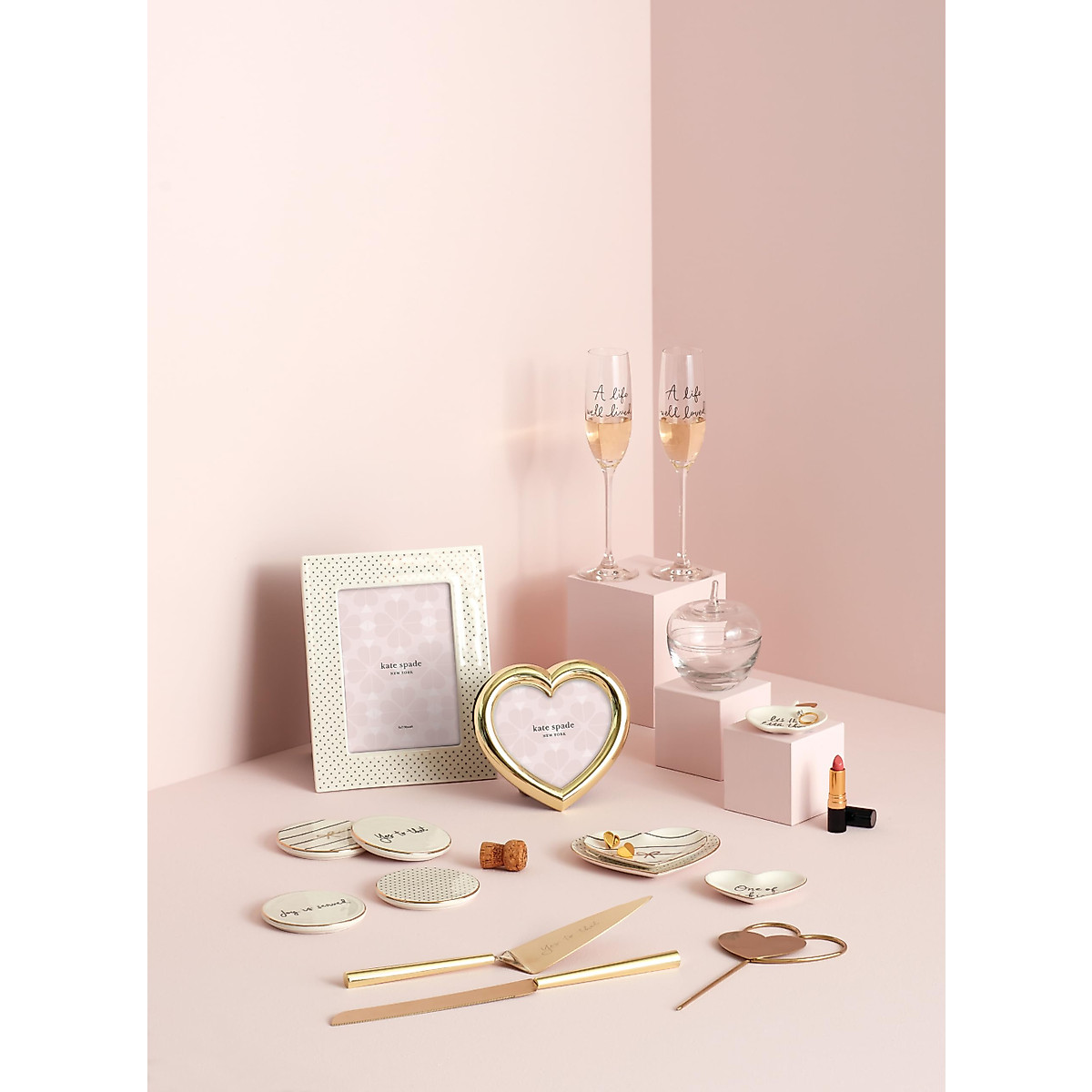 Kate Spade New York Ks Apple Ring Dish, 0.55, White