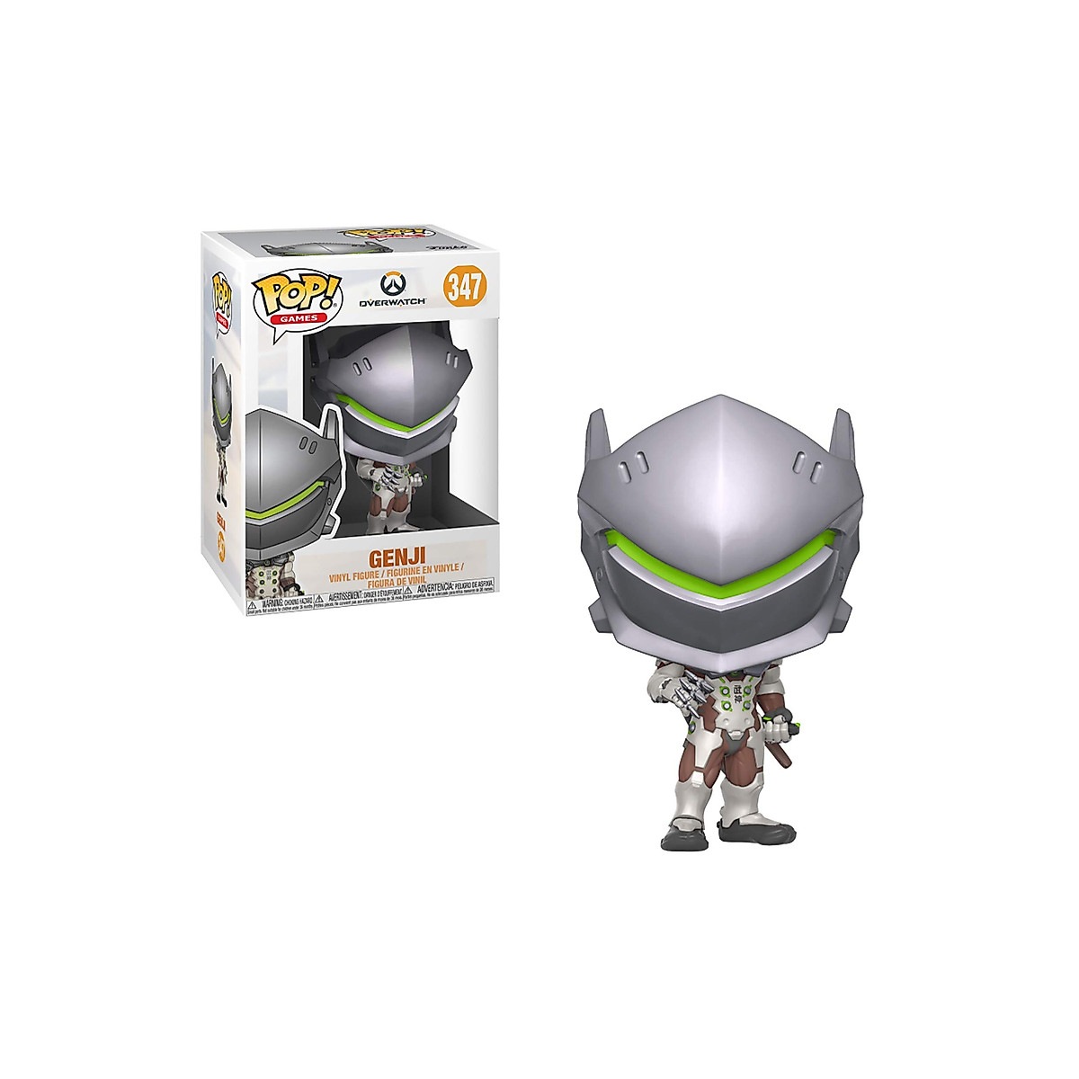 Funko Pop Games: Overwatch - Genji Collectible Figure, Multicolor
