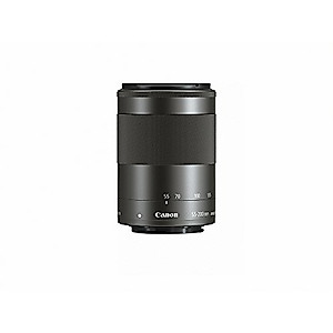 Canon EF-M 55-200mm f/4.5-6.3 Image Stabilization STM Lens (Black)