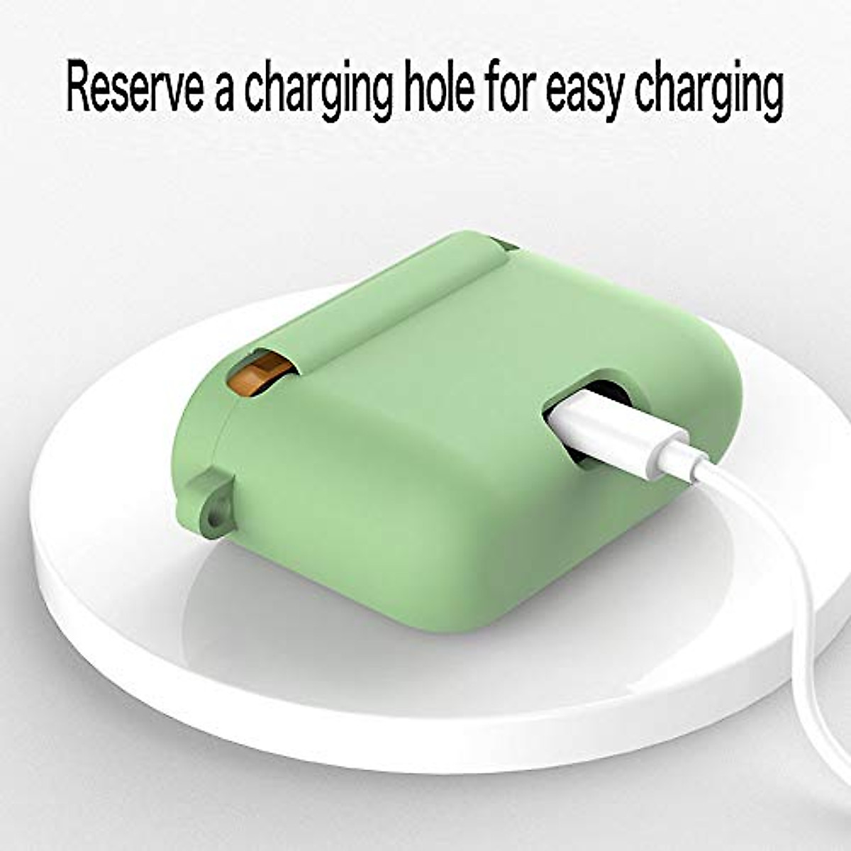 SHUMEI Custom Name Silicone Case for Sony WF-1000XM3 Personalized Gift Shock Absorption Scratch/Shock Resistant Silicone Cover