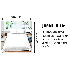 Mr Mrs Bedding Set Black Red Creative Funny Quotes Comforter Cover Couple Men Women Sexy Lip Mustache Duvet Cover Queen and King Romantic Wedding Themed Room Decor 3Pcs Queen Size (No Comforter)