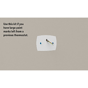 Honeywell Home THP2400A1027W White Coverplate Assembly