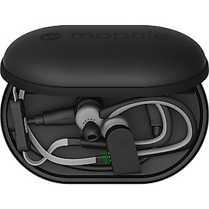 mophie Power Capsule External Battery Charger for Fitbit Flex, Beats by Dre, JBL Wireless Earbuds - Black