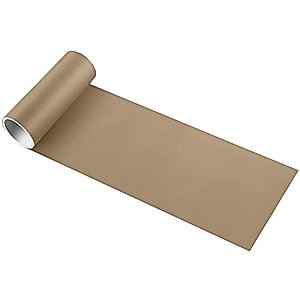 Leather Repair Tape Patches - 4 x 63 inch Self-Adhesive Leather Repair Patch for Couch - Vinyl Leather Repair Tape Kit for Furniture,Car Seat,Sofas,Chairs,Handbags,Jackets, Dark Beige