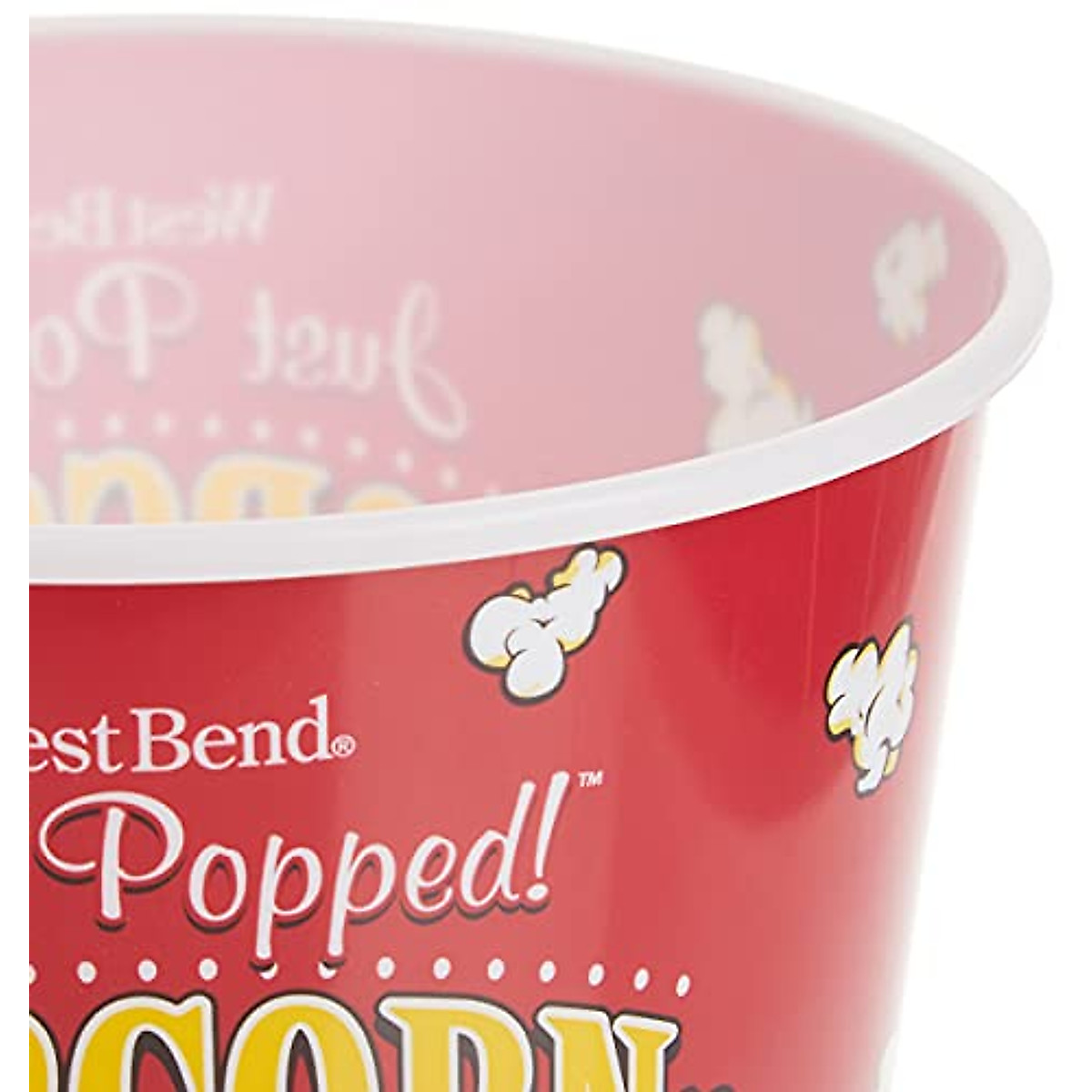 West Bend PC10631 Dishwasher-Safe,3-Quart,Red