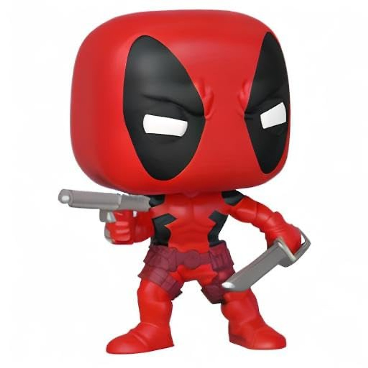 Funko 44154 POP. Bobble Marvel: 80th-First Appearance: Deadpool Collectible Figure, Multicolour, 3.75 inches