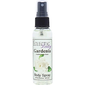 Gardenia Body Spray, 2 ounces, Body Mist for Women with Clean, Light & Gentle Fragrance, Long Lasting Perfume with Comforting Scent for Men & Women, Cologne with Soft, Subtle Aroma For Daily Use