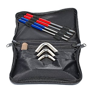TreeWorks Chimes TRE57 Triangle Case for Storage and Transport of up to Three Triangles and Beaters