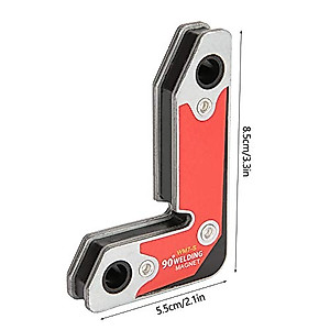 Inside/Outside Magnet Welding Clamp Welder Tool Accessories 30/60/90 Degree(Set of 2) Welding Magnet