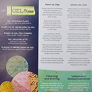 Gel Press Monoprinting Plate 5" x 7" 10810