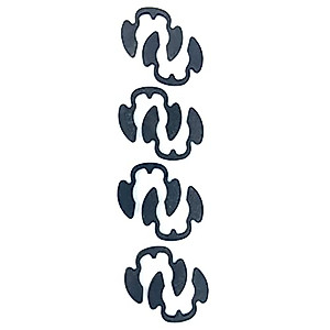 RTPOWER Ring Clip Replaces Husqvarna 812000029 Ring Clip Fits Craftsman Poulan 12000029 (8Pack)