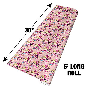 GRAPHICS & MORE JoJo Siwa Sweet Treats Gift Wrap Wrapping Paper Rolls